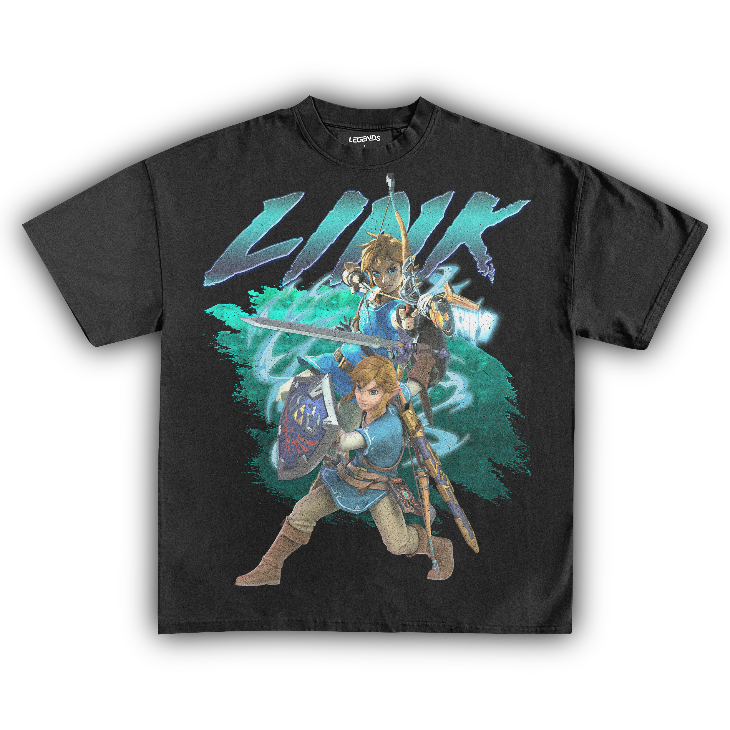 Link Tee » Super Smash Bros » Vintage Heavyweight T-Shirt – Legends ...