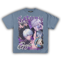 Satoru Gojo Tee » Anime Collection » Vintage Heavyweight T-Shirt ...