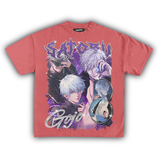 Satoru Gojo Tee » Anime Collection » Vintage Heavyweight T-Shirt ...
