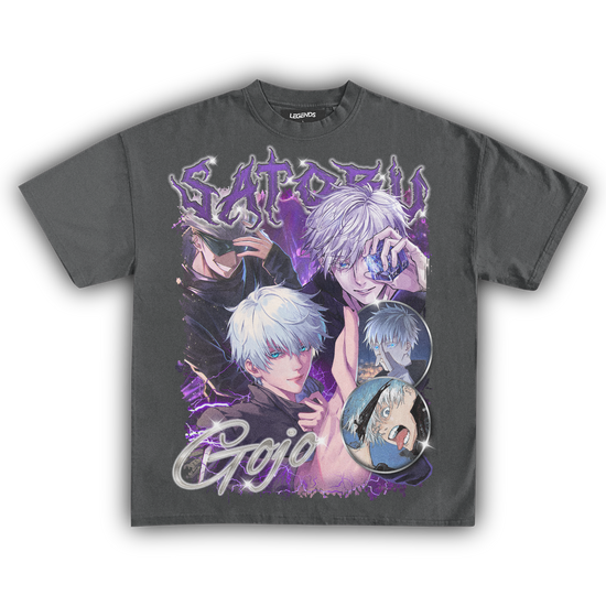 Satoru Gojo Tee » Anime Collection » Vintage Heavyweight T-Shirt ...
