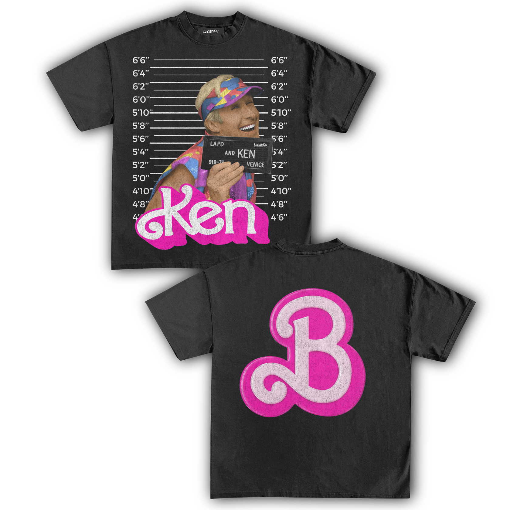 Barbie Ken Movie Tee » Vintage Heavyweight T-Shirt – Legends ...