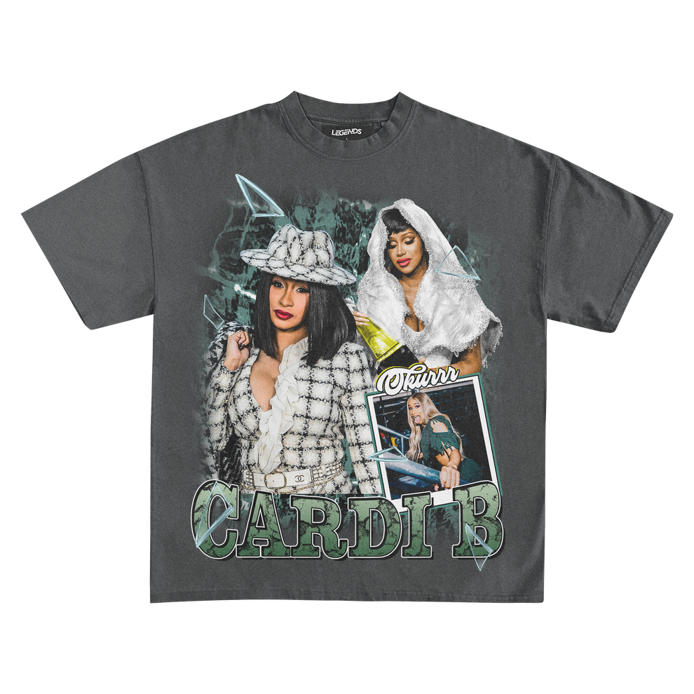 Cardi B Official Tee » Vintage Heavyweight T-Shirt – Legends ...
